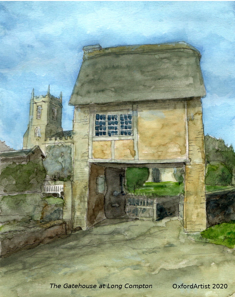 The Church Gatehouse at Long Compton – OxfordArtist